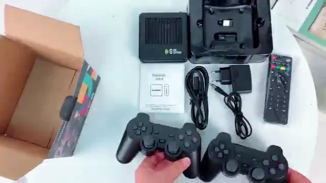 G11pro 64g 30000+ Games Dual System 4k Hd Wireless Super Game Box Retro ...