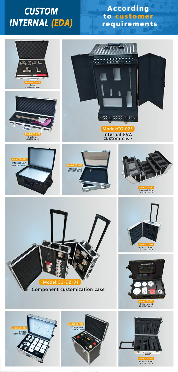 Custom Small Metal Tool Cases Custom Aluminium Briefcase and Display ...