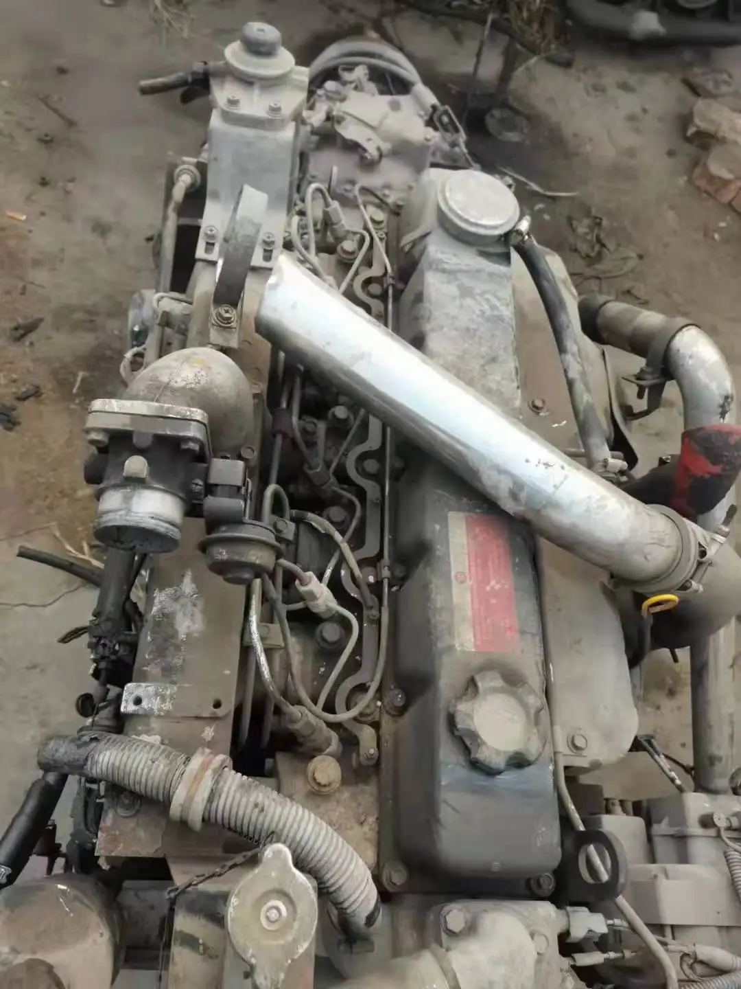 Used Original Japanese Non Turbo Td42 Td42t Engine Assembly With 4wd ...