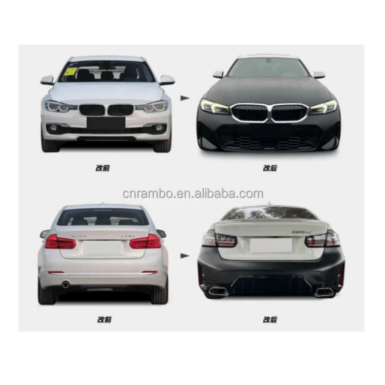 Car Bumpers Facelift Body Kit 3 Series F30/f35 Upgrade To G20 Lci 2023 ...