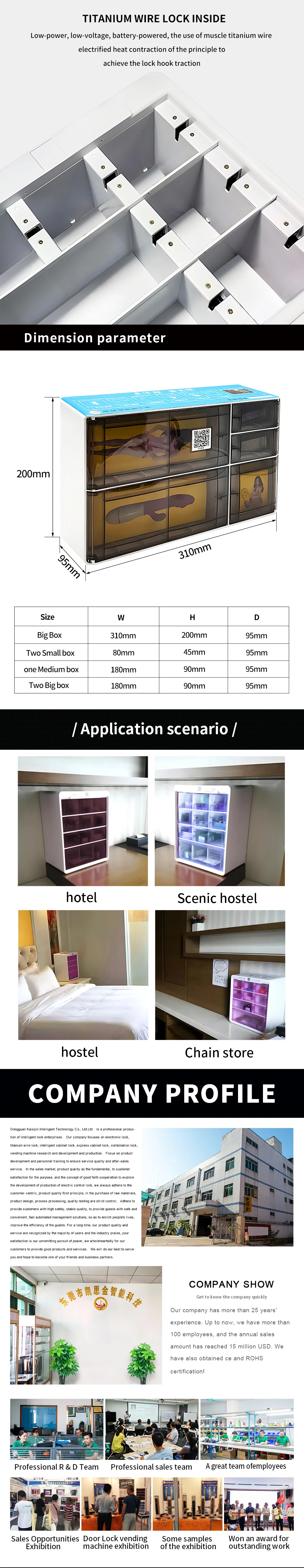 Small Vending Machine Intelligent Automatic Self-service Mini Hotel ...