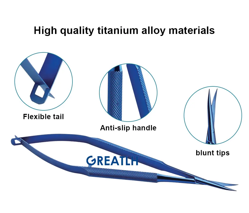 Titanium Ophthalmic Conjunctival Forceps - Micro Surgery
