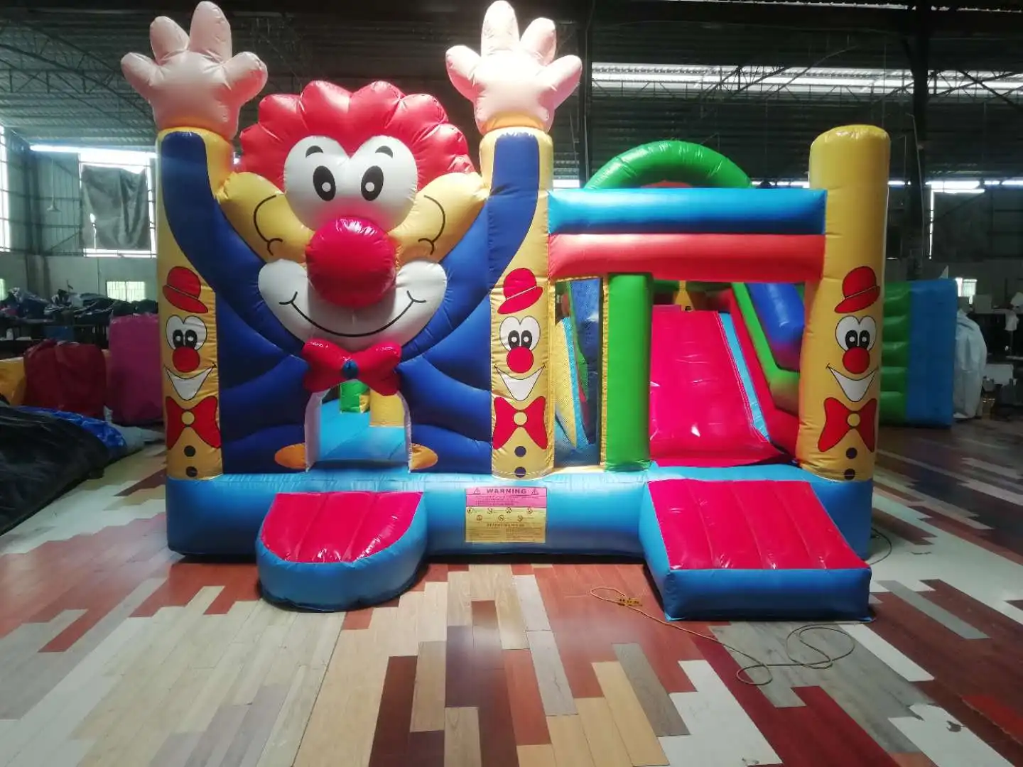 Commercial Inflatable 0.55mm Pvc Material Clown Inflatable Bouncer ...