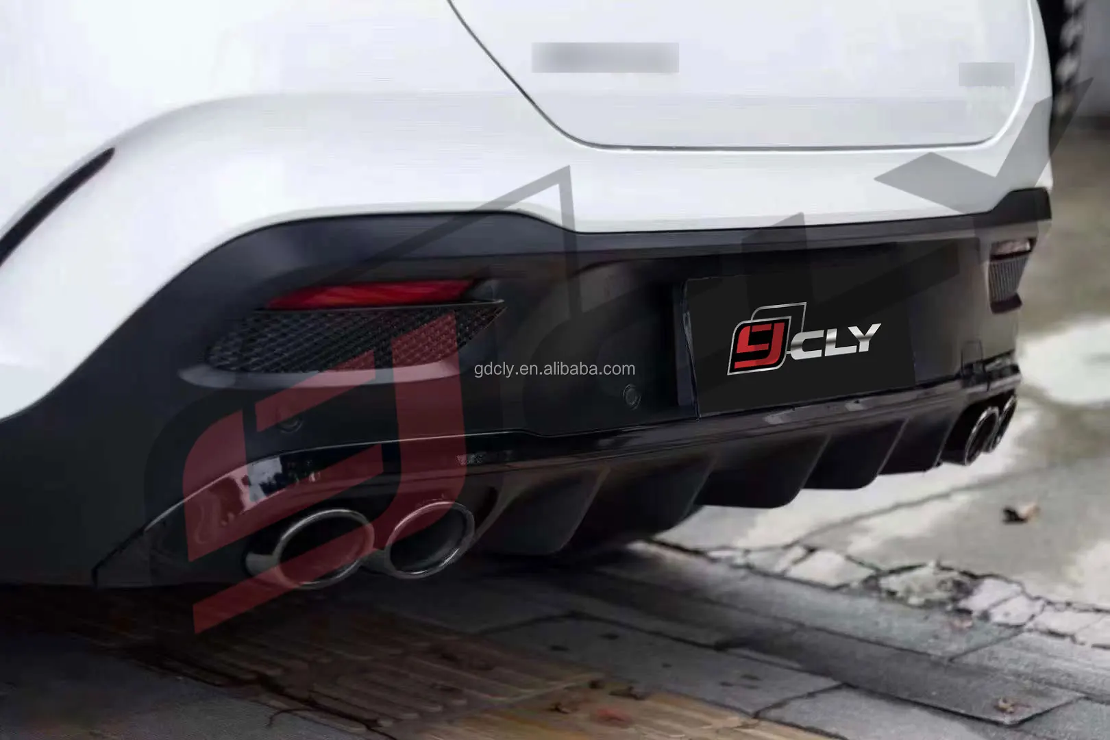 CLY Rear Diffuser for 2021 2022 Mercedes GLE Coupe W167