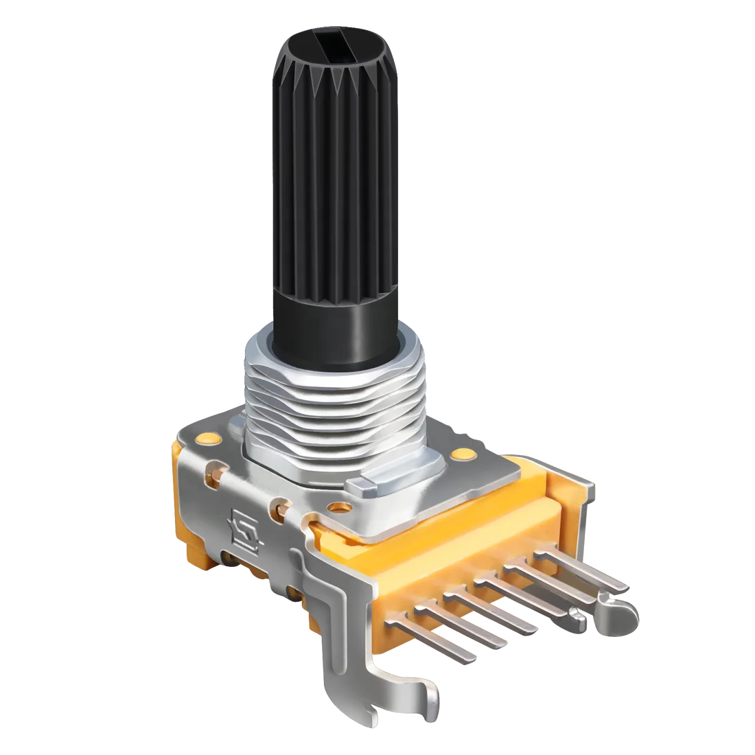 Ra1150 Insulated Shaft Rotary Potentiometer 10k Pcb Potentiometer - Buy ...