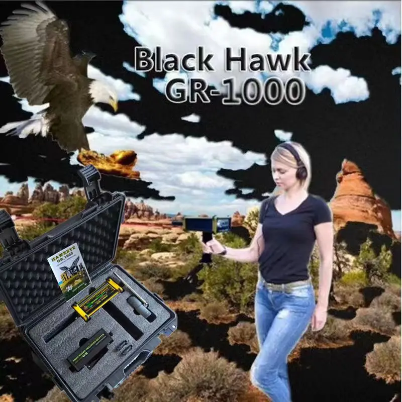 US Black Hawk GR-1000 Treasure Hunting Machine - 3 Year Warranty