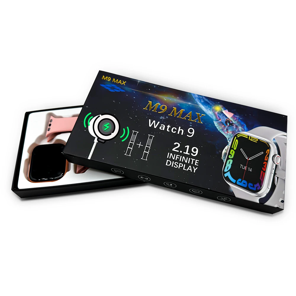 2024 New Series9 Smart Watch M9 Max 8 9 Wearable Devices Reloj ...