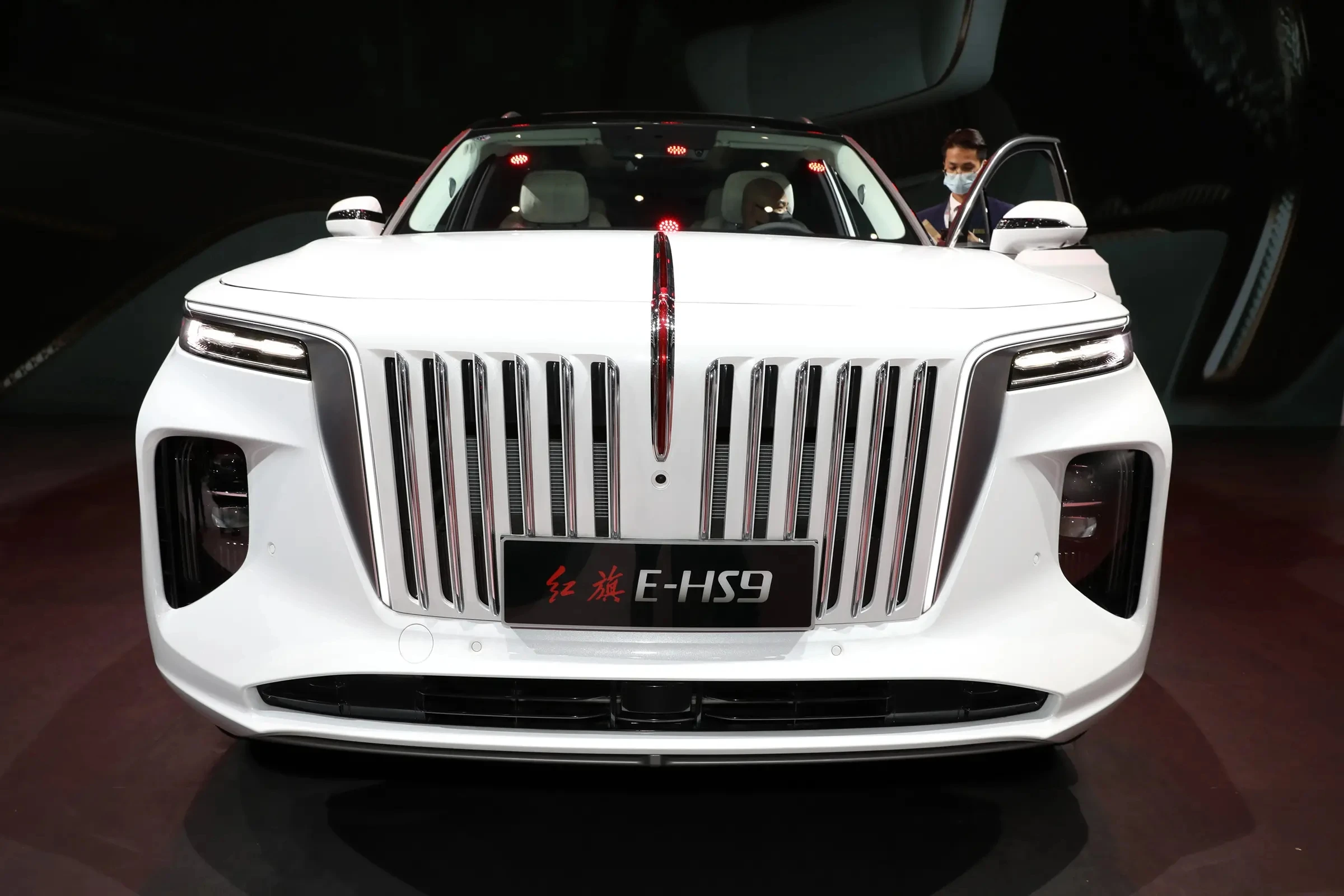 In Stock Electric Car Hongqi Ehs9 7-seater Ev Car 460km 690km New ...