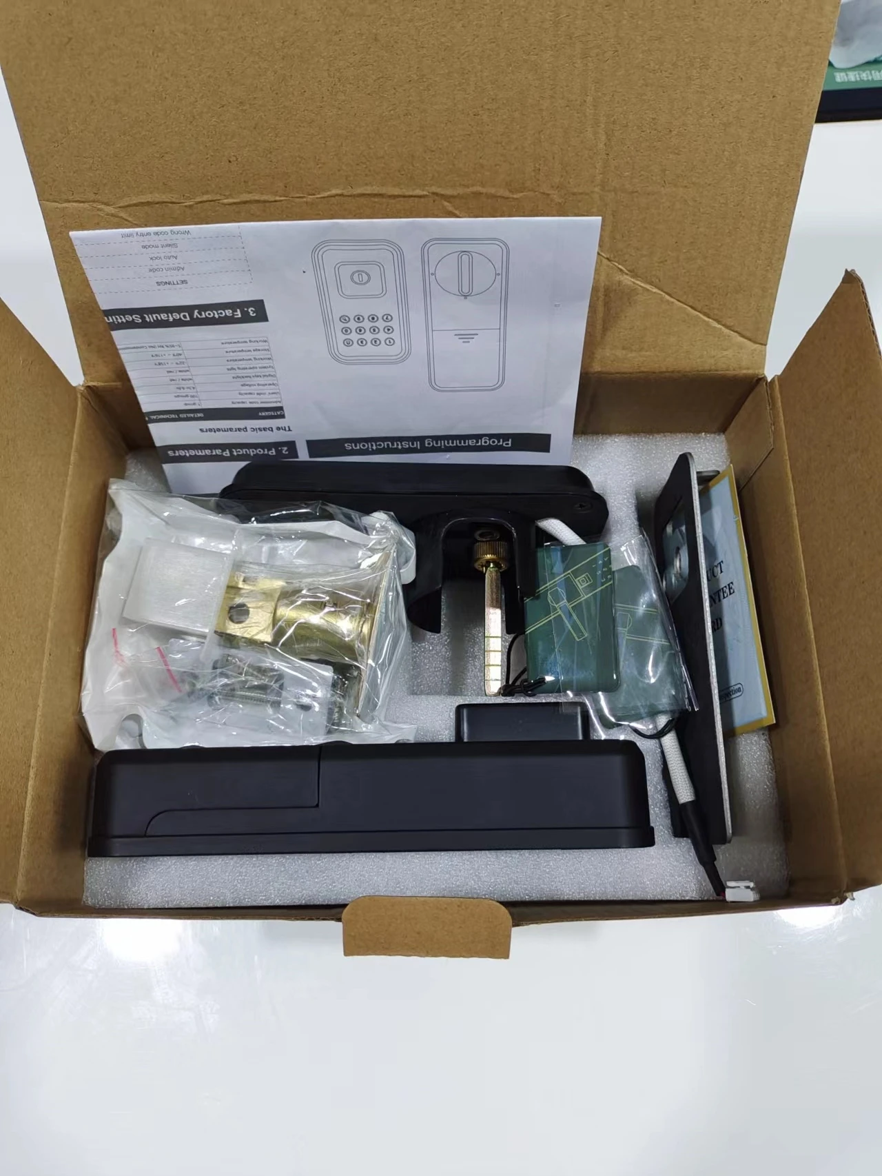 Zinc Alloy Anti Peep Password Key One-touch Lock One Time Code Easy ...