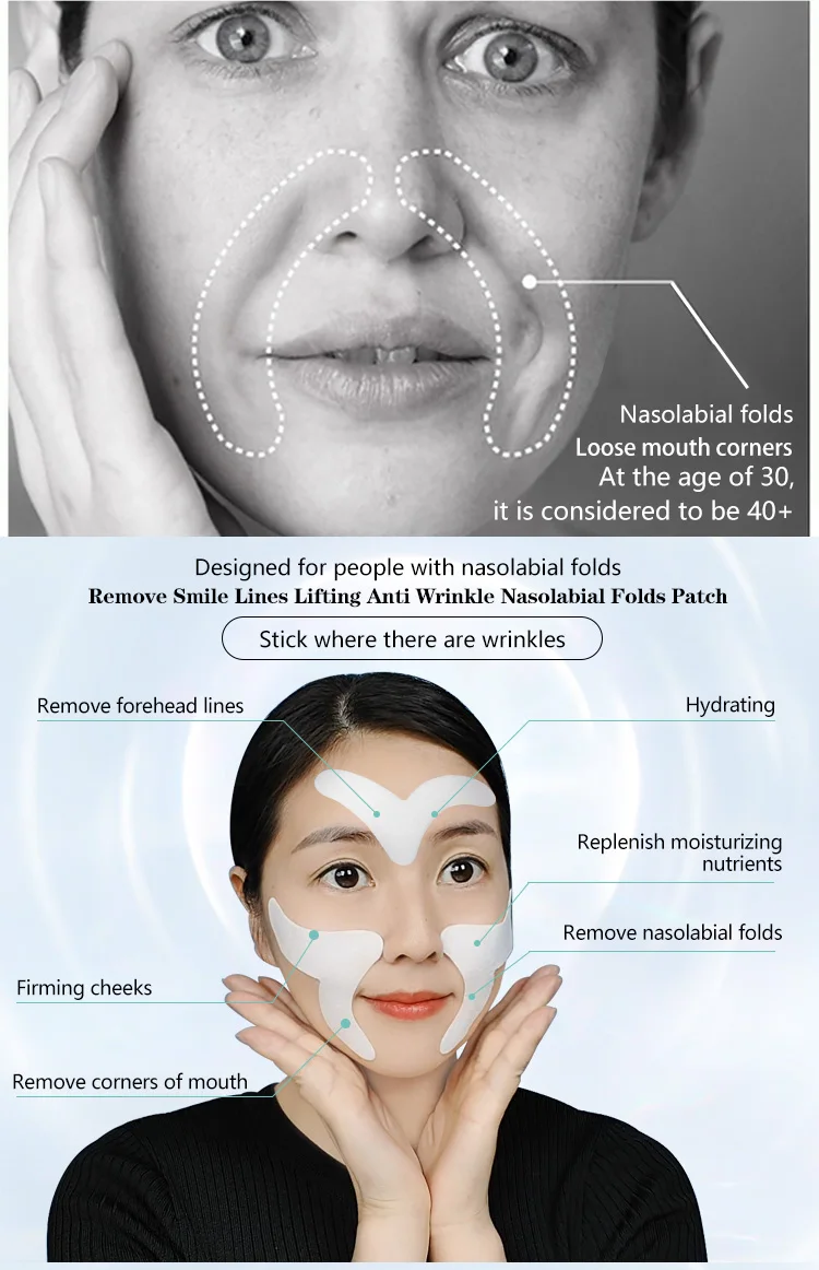 Anti Aging Mask - Effective Nasolabial Folds Patch Mask