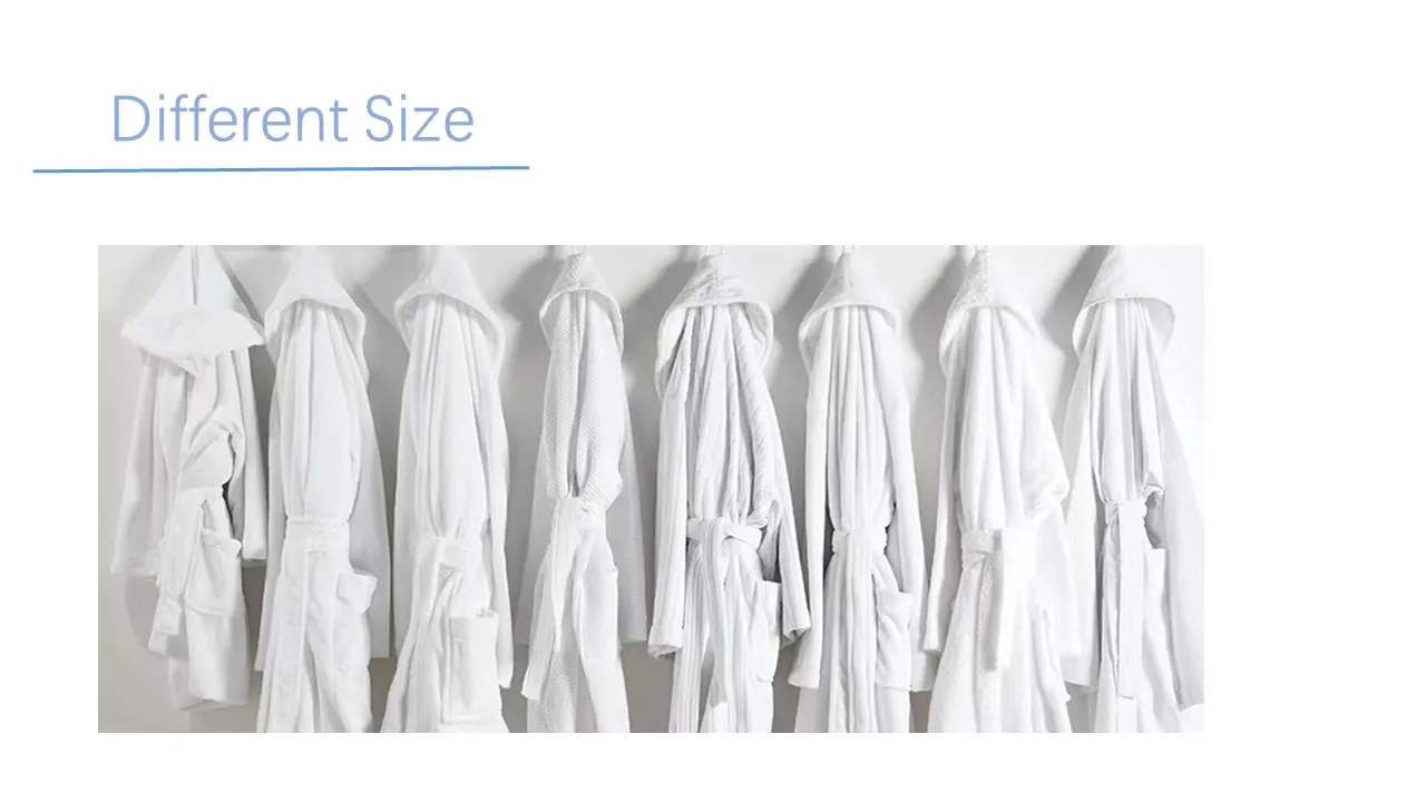 Sanhoo Luxury Star Hotel Spa Unisex Robes Bathrobe Comfortable 100 ...