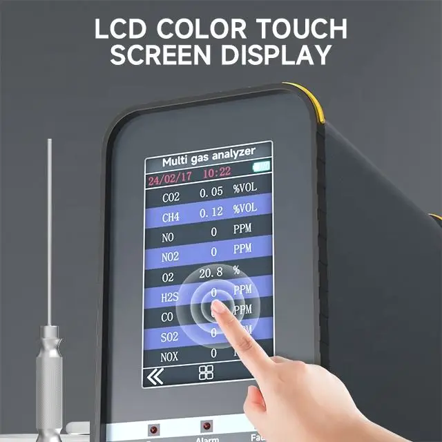 Portable 16-in-1 No2 Combustible Argon Ch4 Sf6 Methane More Flue Gas ...