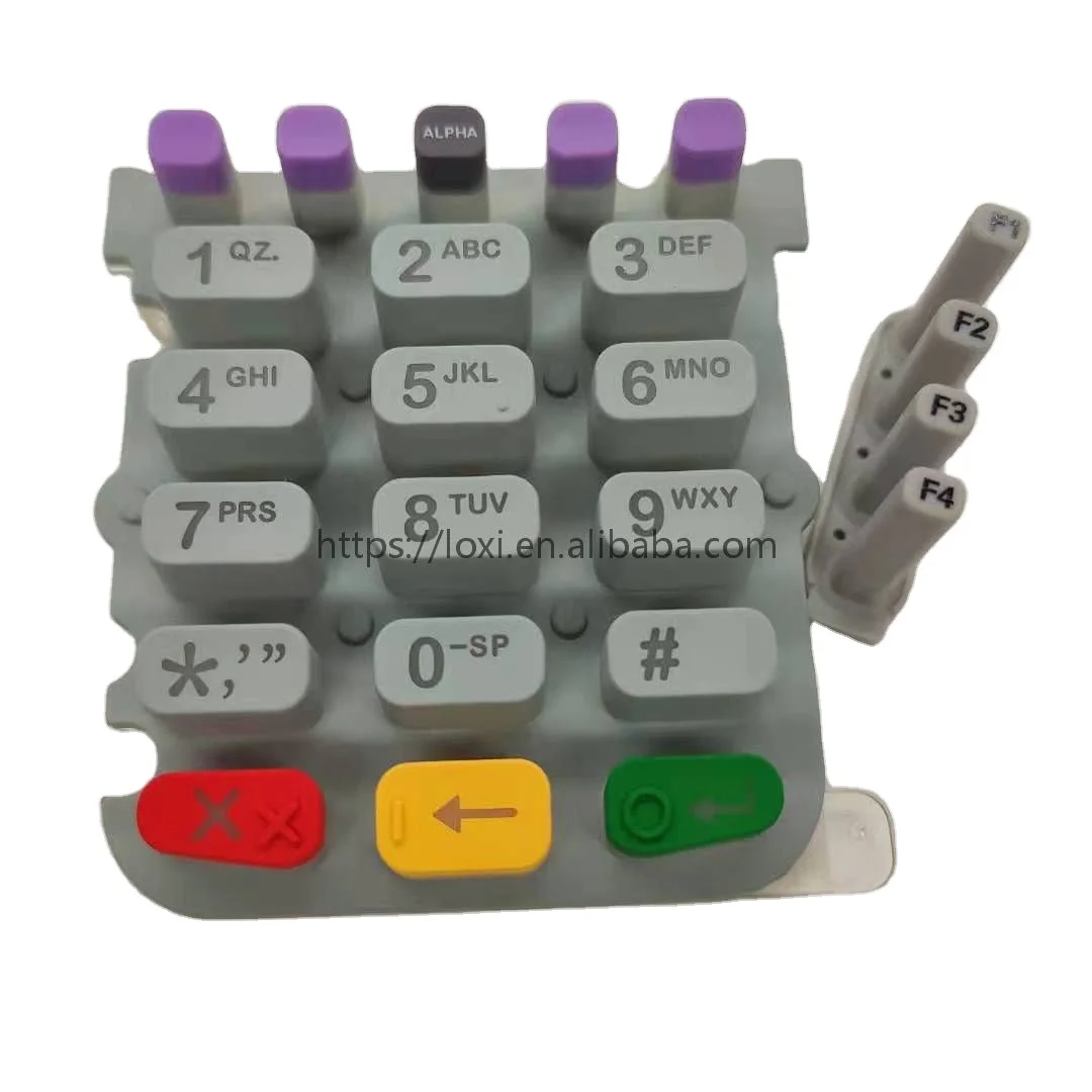 High quality Pos Terminal Replacement Keypad for Verifone VX510/VX520 ...