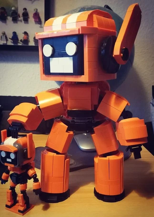 Diy K-vrc Love-death-robot Model Building Block Toy Creativity ...