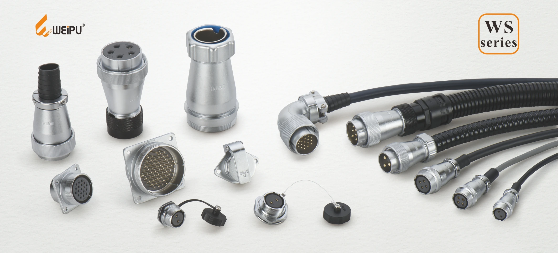 WEIPU WS16-TQ Zinc Male Metal Cable Connector - Reliable Power