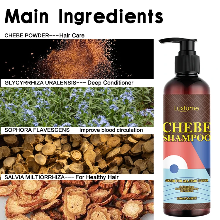 Luxfume Chebe Powder - Promotes Hair Growth & Prevents Loss