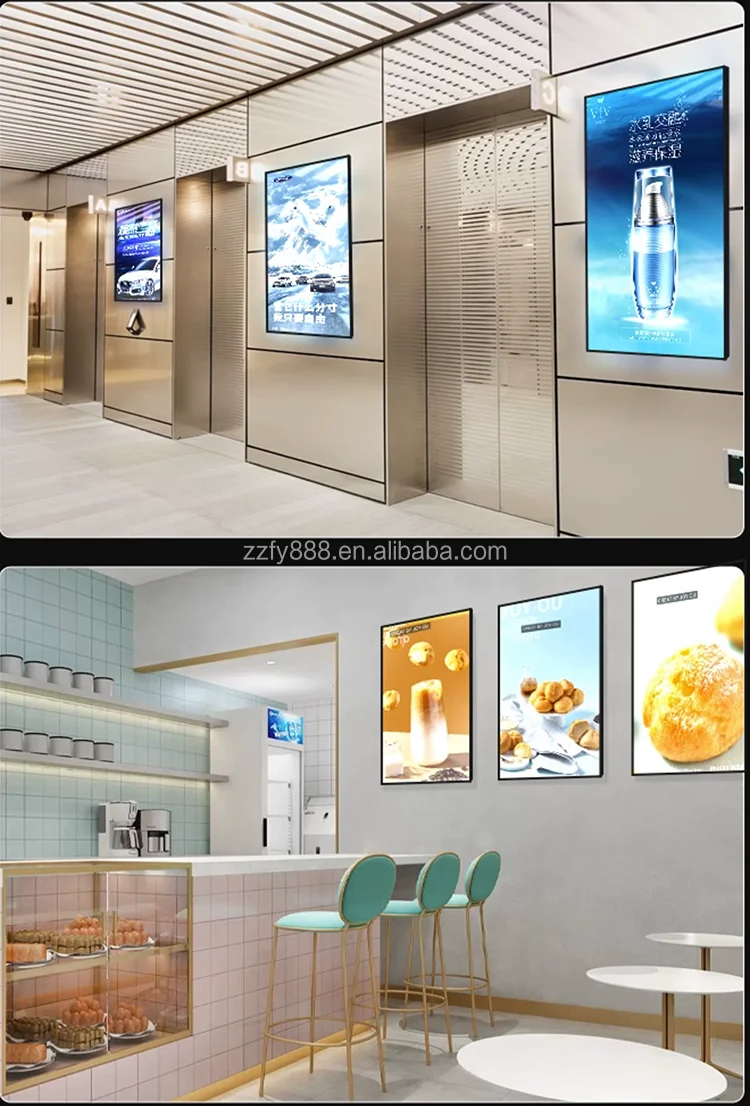 Customizable LED Light Boxes for Advertising & Display