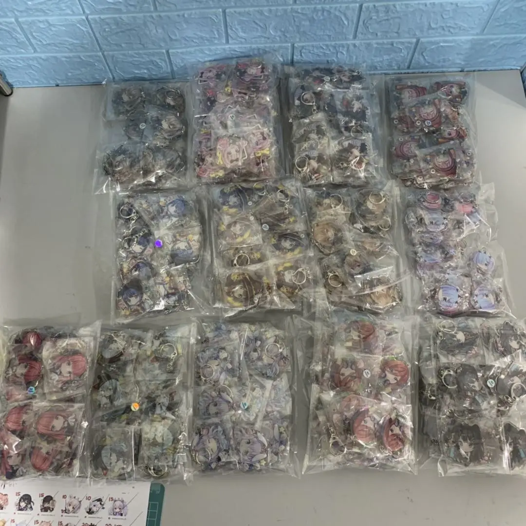 Custom Clear Anime Linked Acrylic Standee Cartoon Character Desk ...