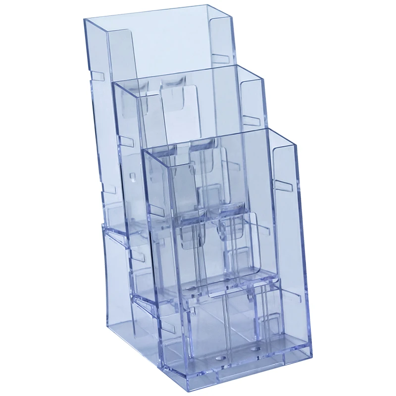 Kejea Durable Acrylic Wall-Mounted Display Rack & Literature Holder - OEM