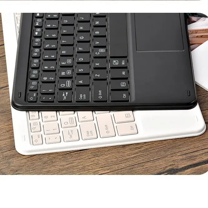 New Ultra-slim Wireless Bluetooth Keyboard With Touchpad 7 Colors ...