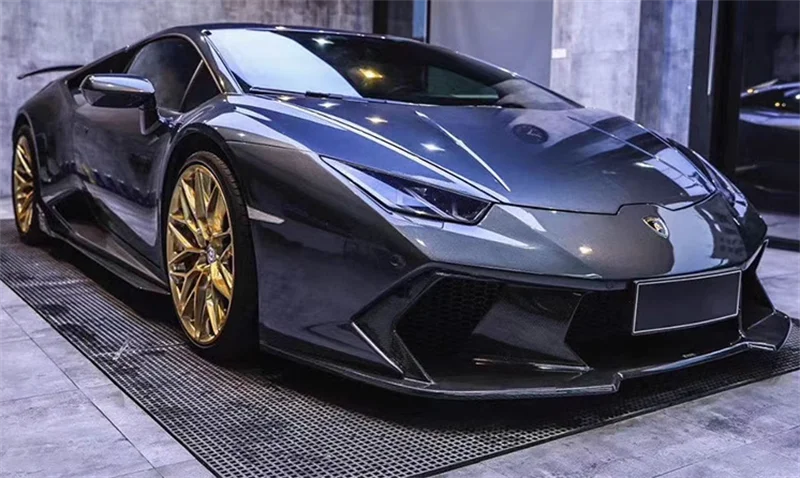 V-style Carbon Fiber Forged Pattern Body Kit for Lamborghini LP580 LP610