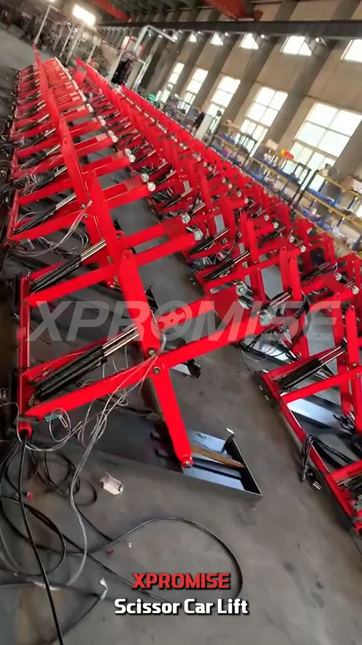 High Quality Manual Release Mid-position Mobile Scissor Lift ...