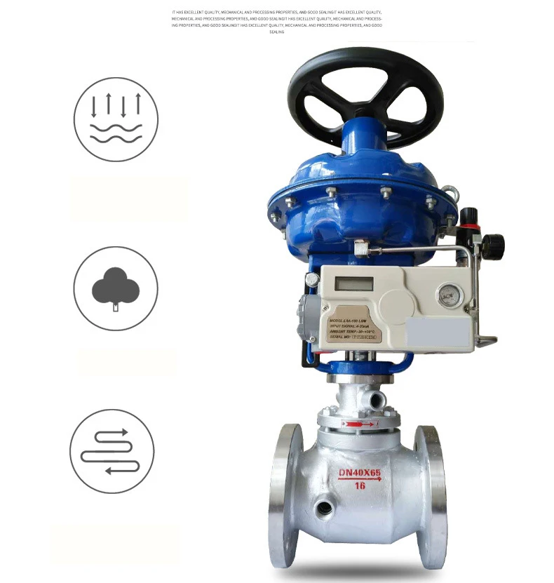Positioner YT1000L ZJHP Series Carbon Steel Globe Valve