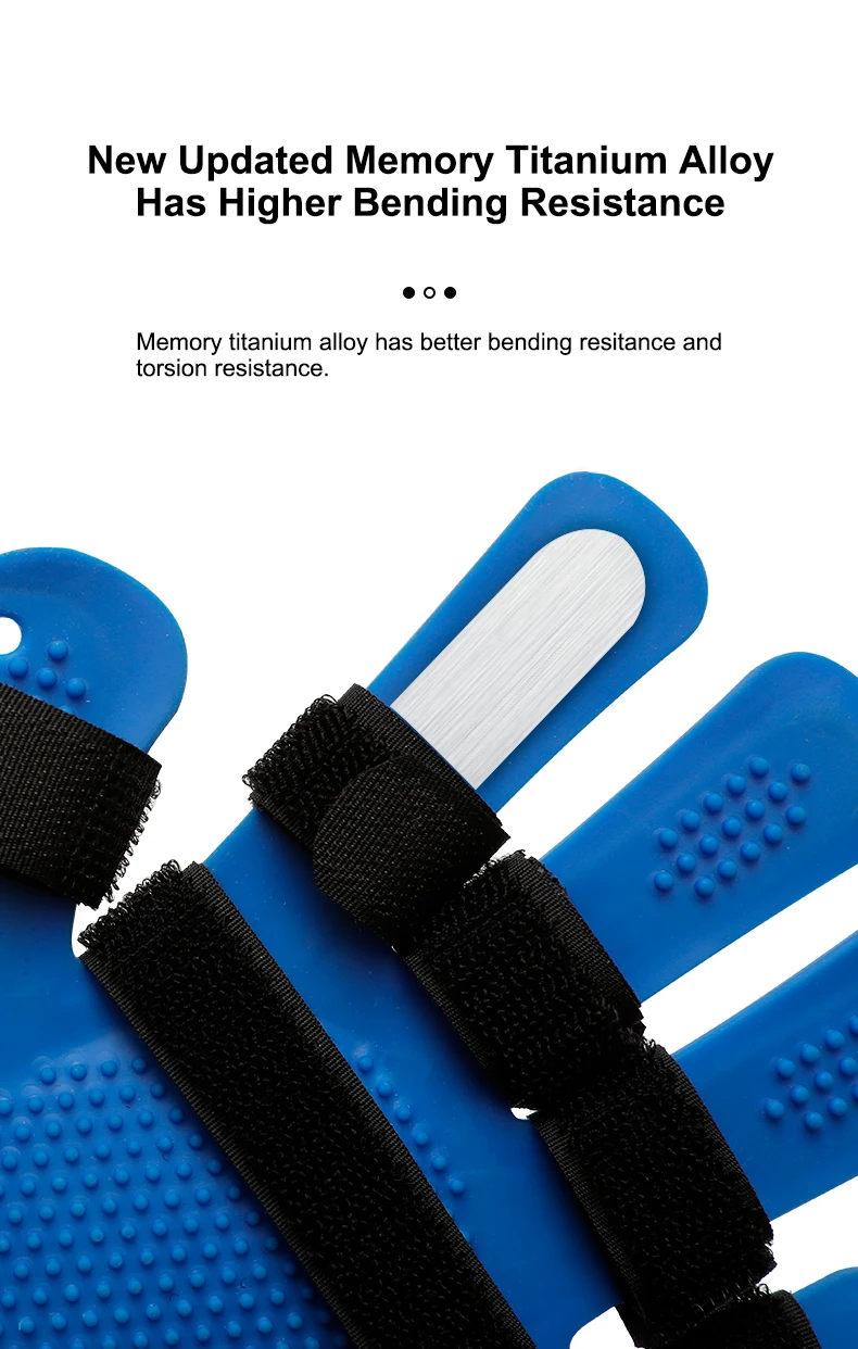 Medical Hand Stroke Orthopedic Fingerboard Orthosis Splint