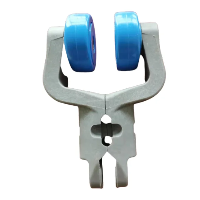 Overhead Hanging Trolleys With Stainless Steel Chain Roller Hooks ...