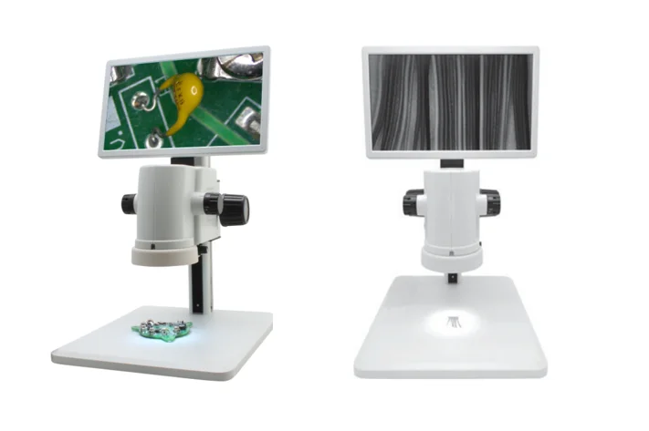 3D All in One Video Microscope LCD Digital Microscope With Measurement ...