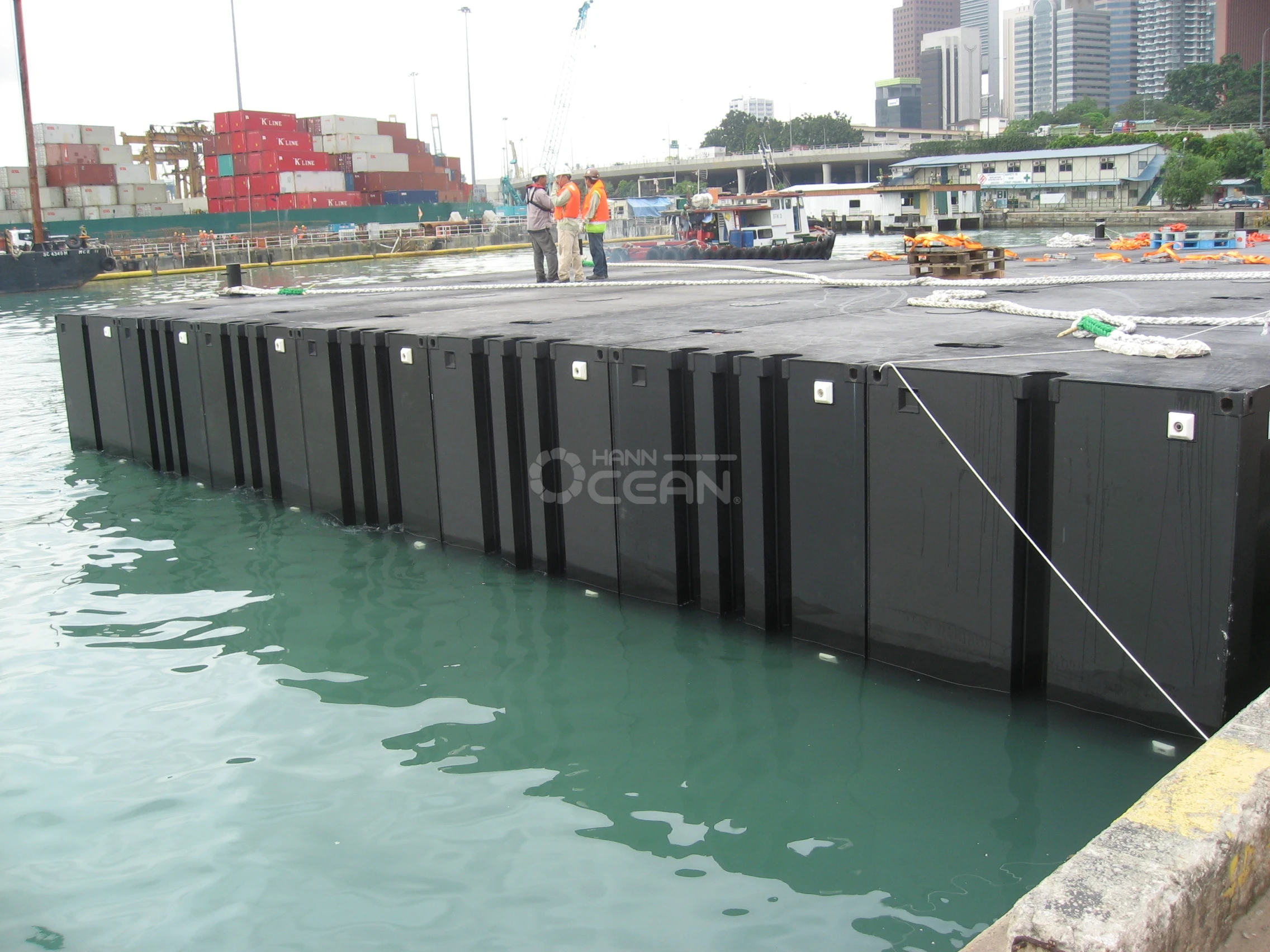 Rigifloat Pontoon System - Durable ISO Standard Barges