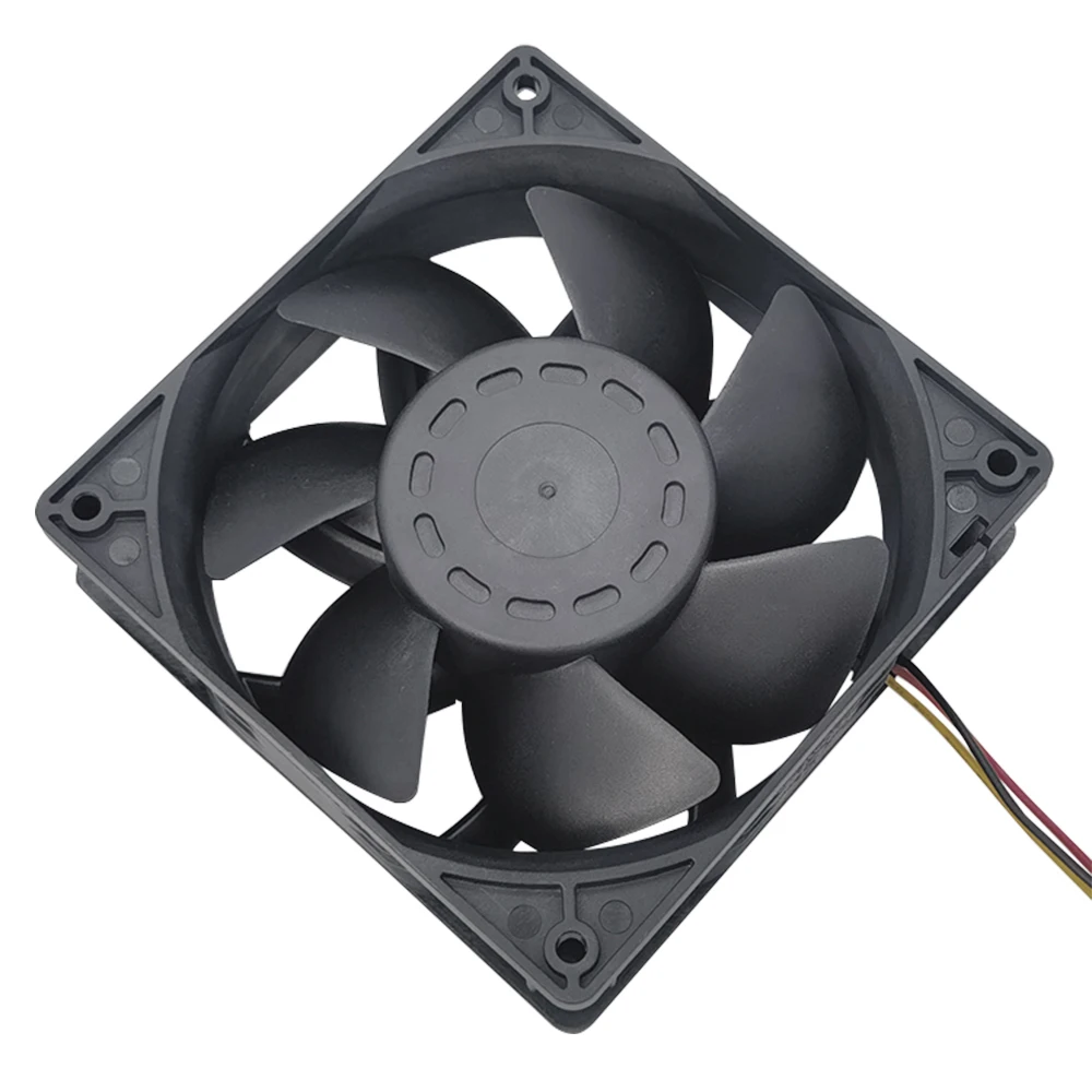 12038 24v 0.52a 120x120x38mm Dc Axial Flow Fans Ball Sleeve Plastic Case Plastic Fan Blade Back ...