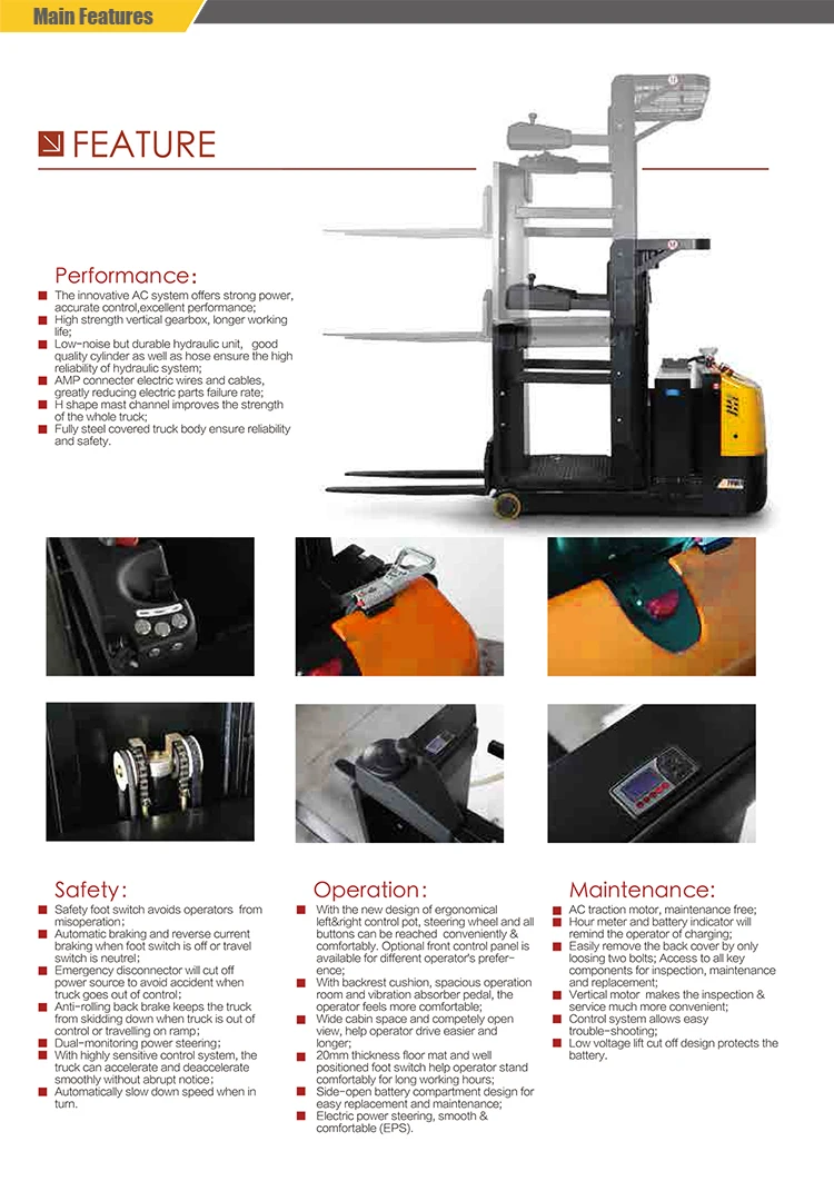 Equipmax JX1 Series 500kg Electric Order Picker - Versatile & Efficient