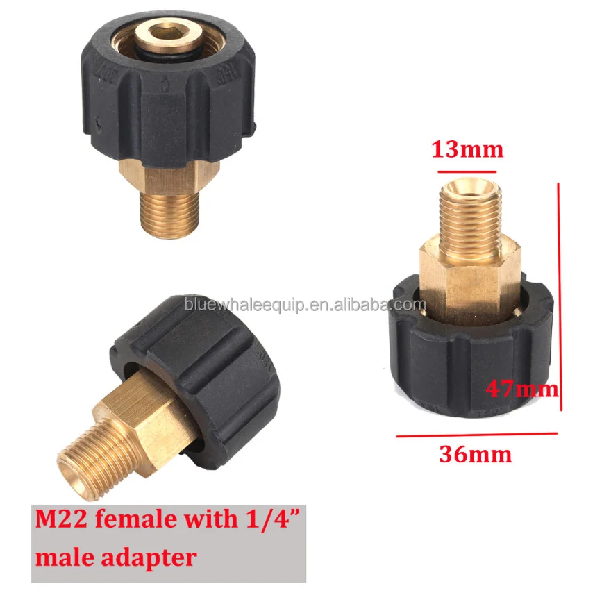 High Pressure Screw Adaptor Quick Connect Connector Lance Adaptor ...