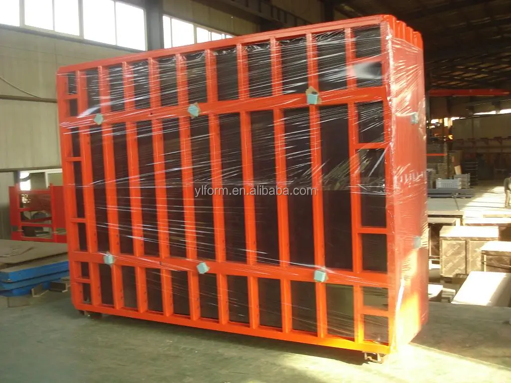 Steel Frame Formwork Retaining Wall Formwork for Construction Concrete