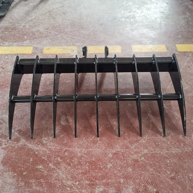 Hydraulic Excavator Root Rake Bucket - Efficient Excavator Attachment ...