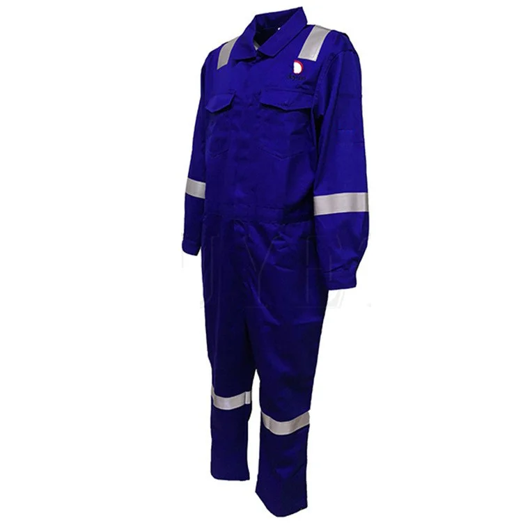 Wholesale suit safety coverall with reflector Fire Retardant uniforms ...