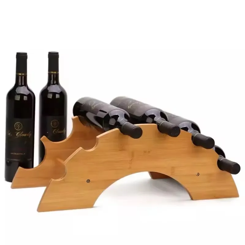 Bamboo Wine Holders Bottle Display Stand Wine Rack| Alibaba.com