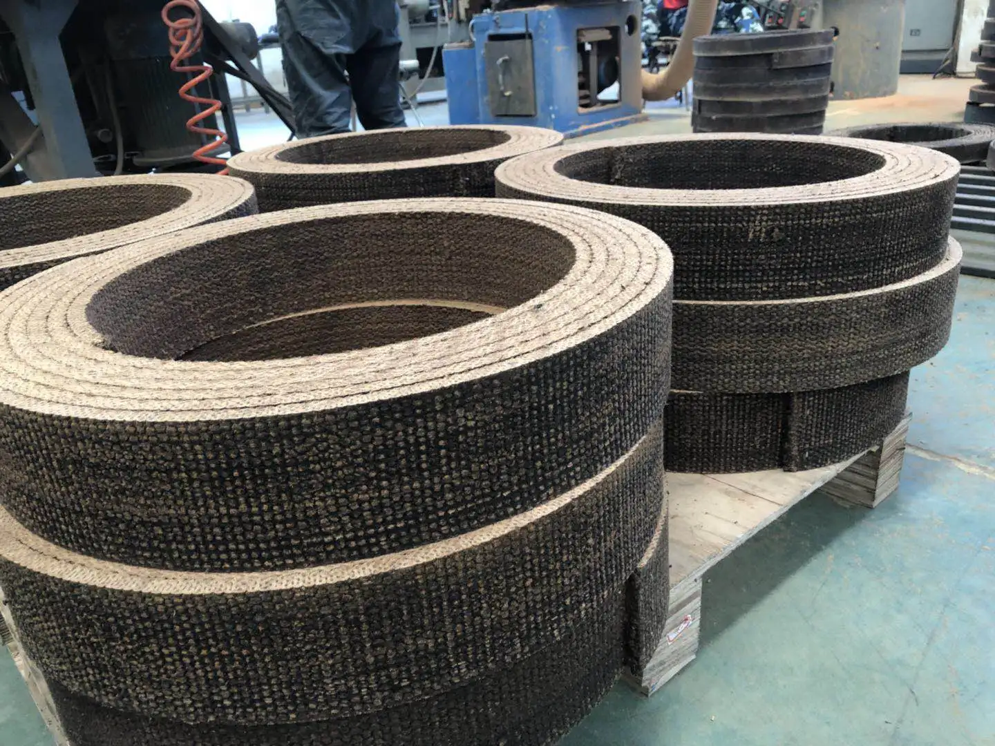 Best Quality Non-asbestos Woven Resin Brake Lining Roll Ready To Ship ...