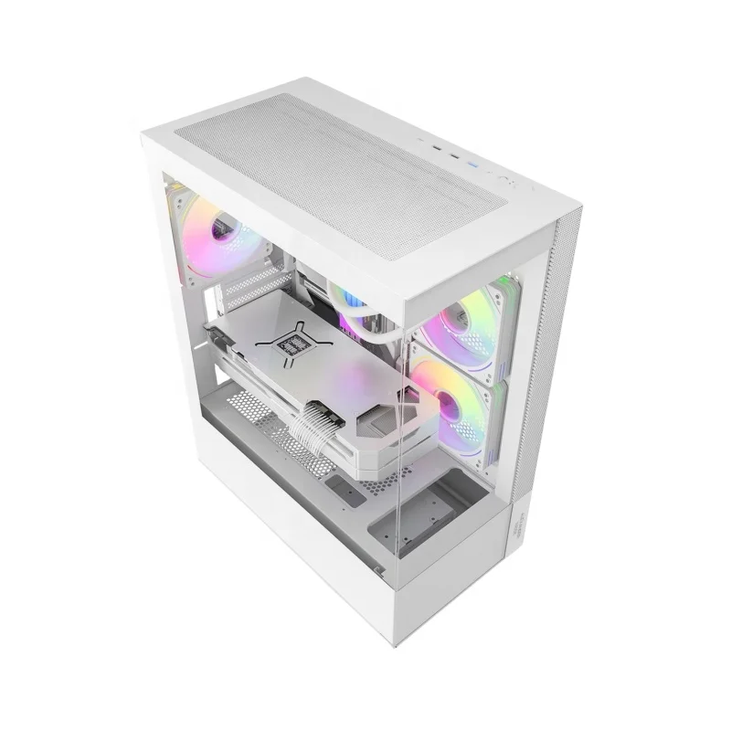 Jnp Computer Casing Desktop Custom Eatx Tempered Glass Rgb Gaming Pc ...