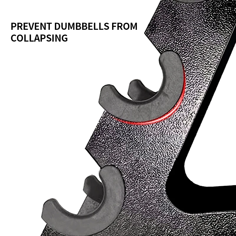 Mkas Triangle Dumbbell Rack Multilevel Weight Organizer Dumbbell Rack ...