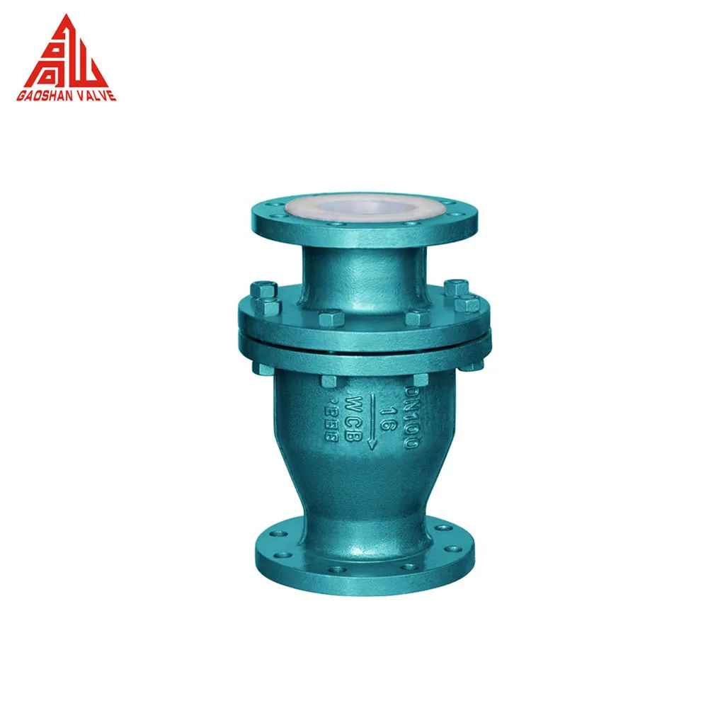 Acid Resistant Check Valve - PFA FEP PTFE Lined 4 Inch