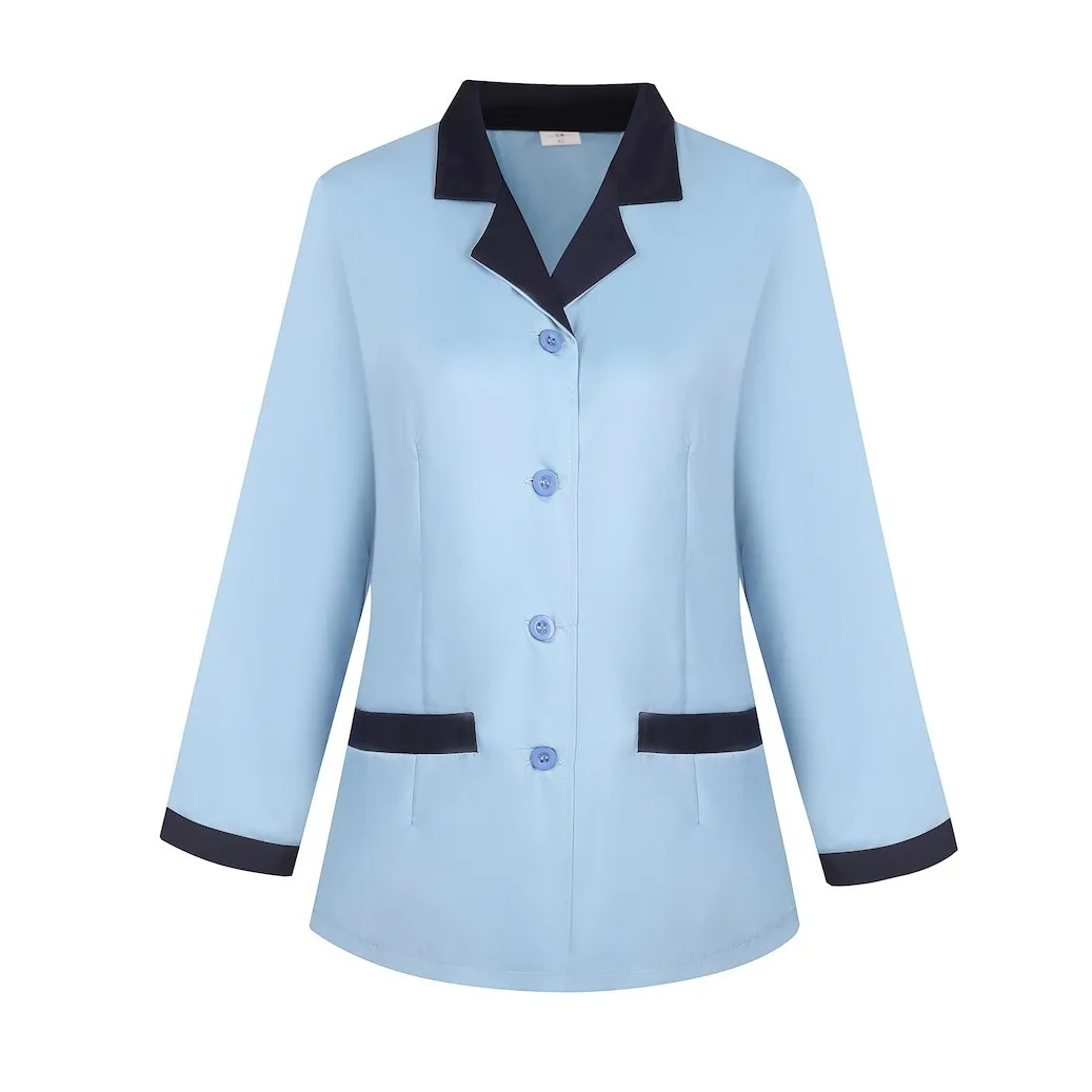 Design Custom 5 Star Hotel Staff Work Suit Women Men Cleaning Clothes ...