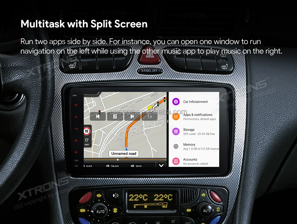 Xtrons 8 Inch Screen Android 13 Gps Navigation Carplay 4g Lte Car ...