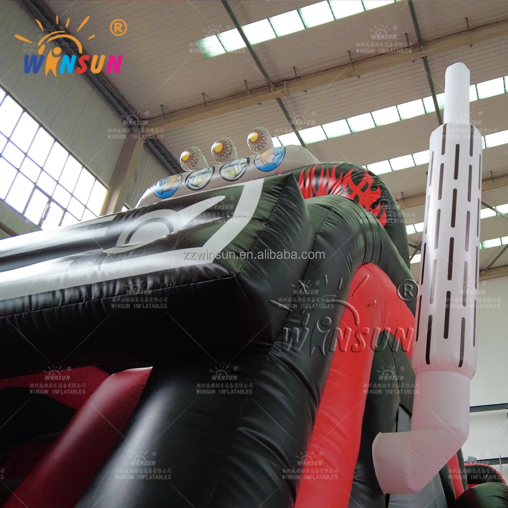 Giant Outdoor Games Crazy Racing Obstacles Inflatable Obstacle Course ...