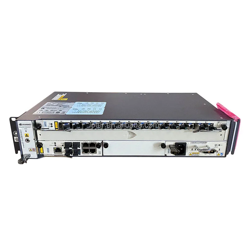 Used HW GPON OLT SmartAX MA5608T GEPON OLT EPON 8 Port GPBD 16 PON Port ...