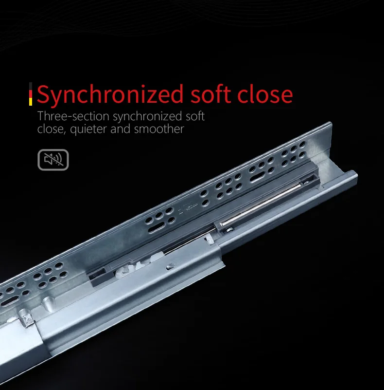 Full Extension Drawer Slides - Smooth & Durable Performance