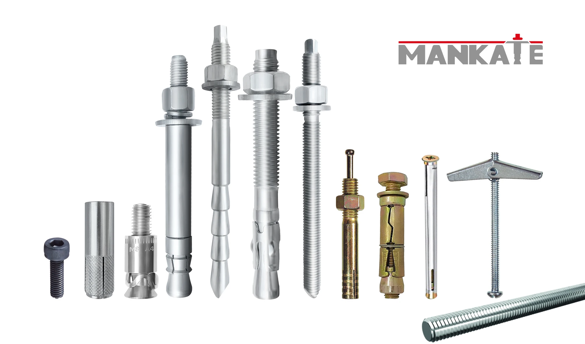 ETA Approval Stainless Threaded Rod Anchor Bolt Anchor Bolt SS304 316 ...