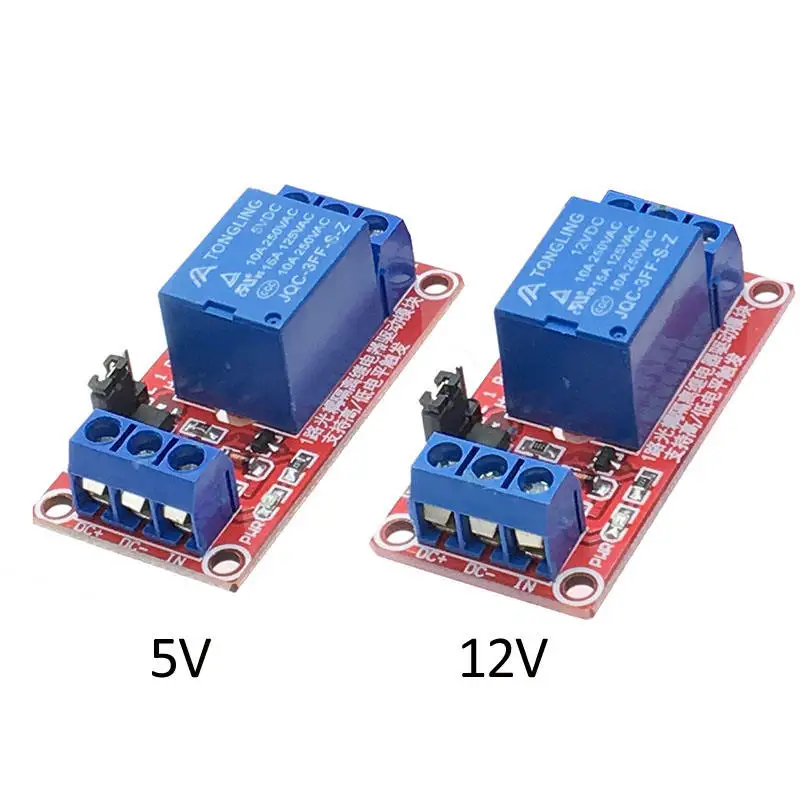 1 Channel 5v / 12v Relay Module Board Shield With Optocoupler Support ...