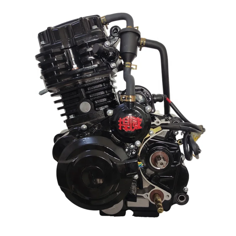 Motorcycle Tricycle Engine Assembly 200cc Water Cooled Flagship Complete For Zongshen Loncin ...